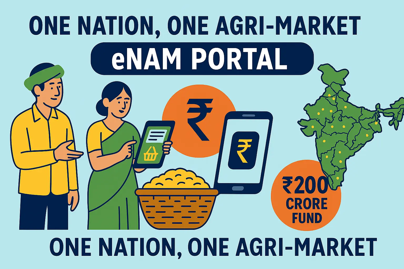 e NAM Portal – Objectives, Features & Benefits for Farmers